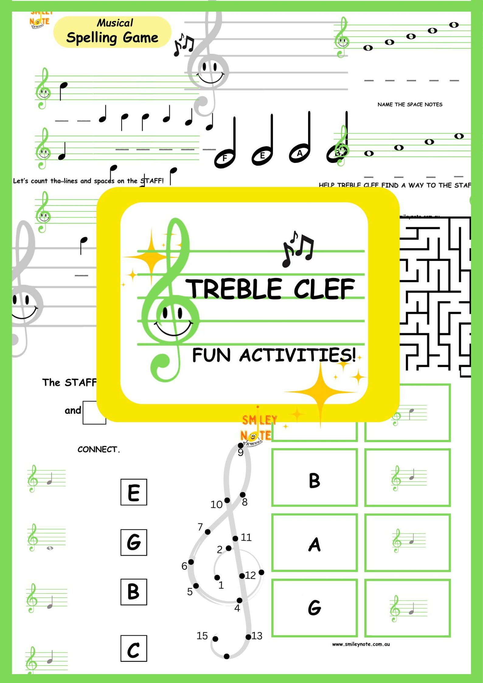 Make Learning Music FUN With the Smiley Note - Printable MUSIC ...