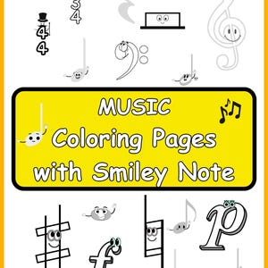 Make Learning Music FUN With the Smiley Note - Printable MUSIC ...