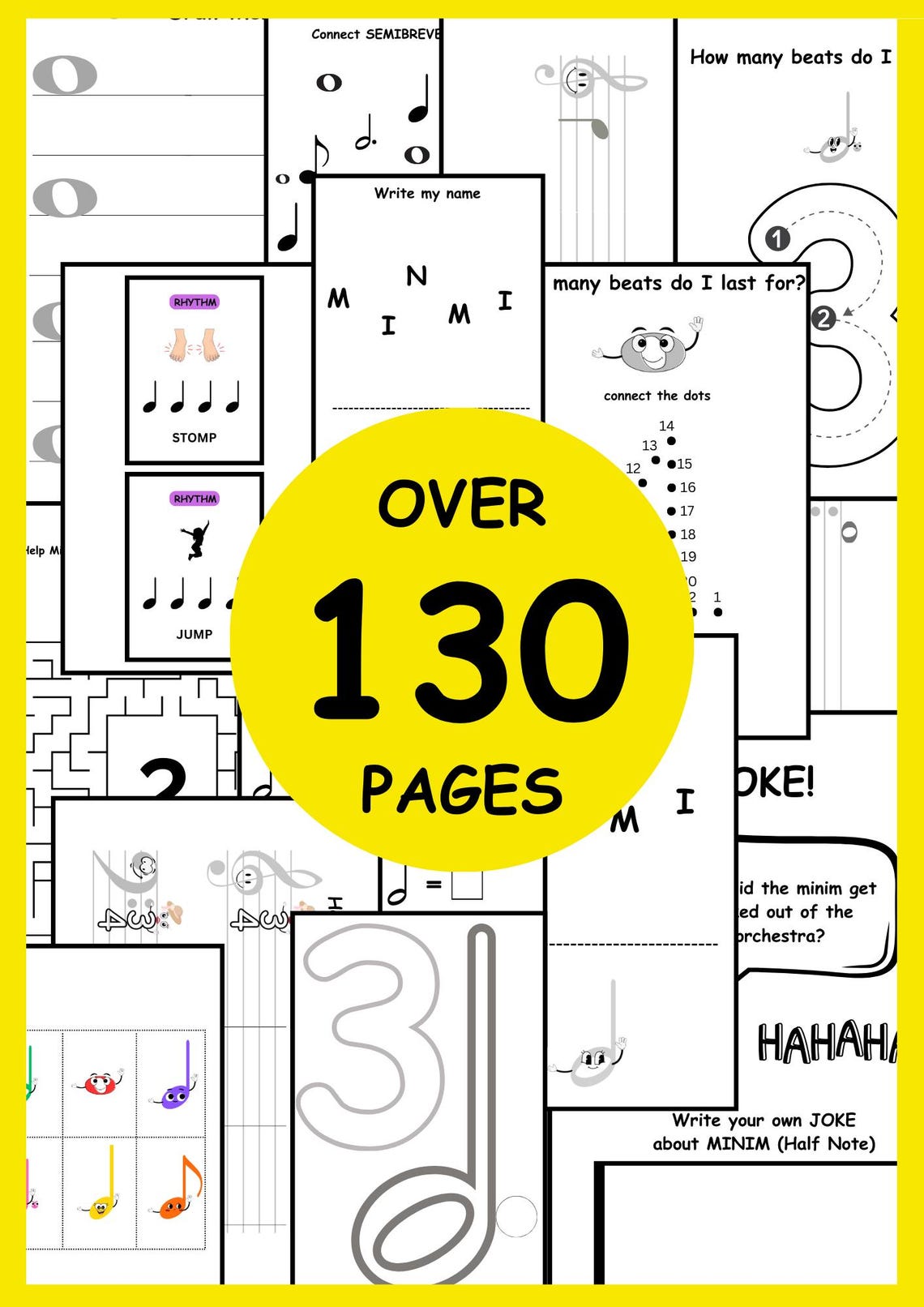 Make Learning Music FUN With the Smiley Note - Printable MUSIC ...