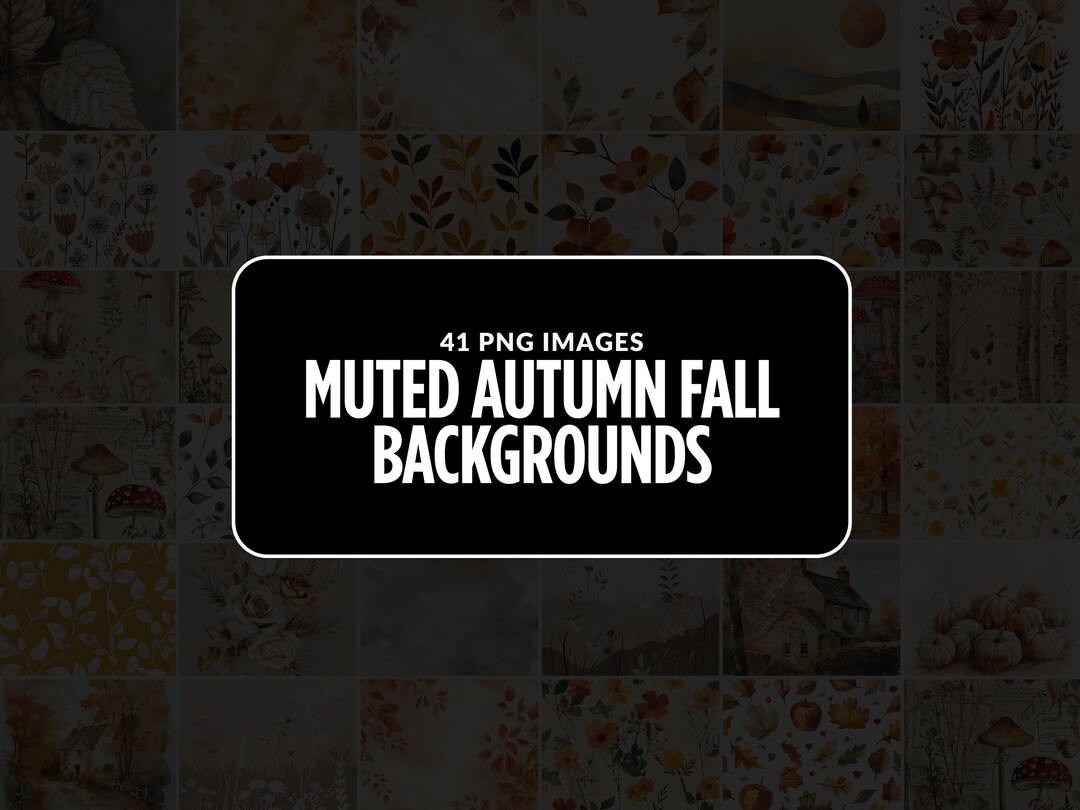 41 Muted Autumn Fall Backgrounds - 41 PNG Images - High-resolution ...