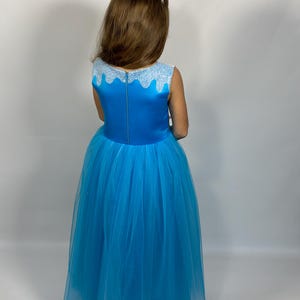 Ice Princess Dress for Girls, Elsa Inspired Toddler Costume, Frozen ...