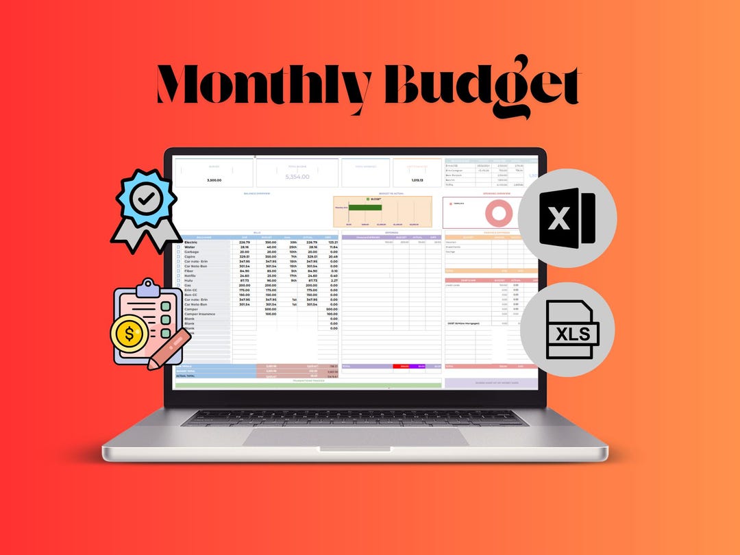 Ultimate Monthly Budget Spreadsheet Google Sheet Template | Budget ...