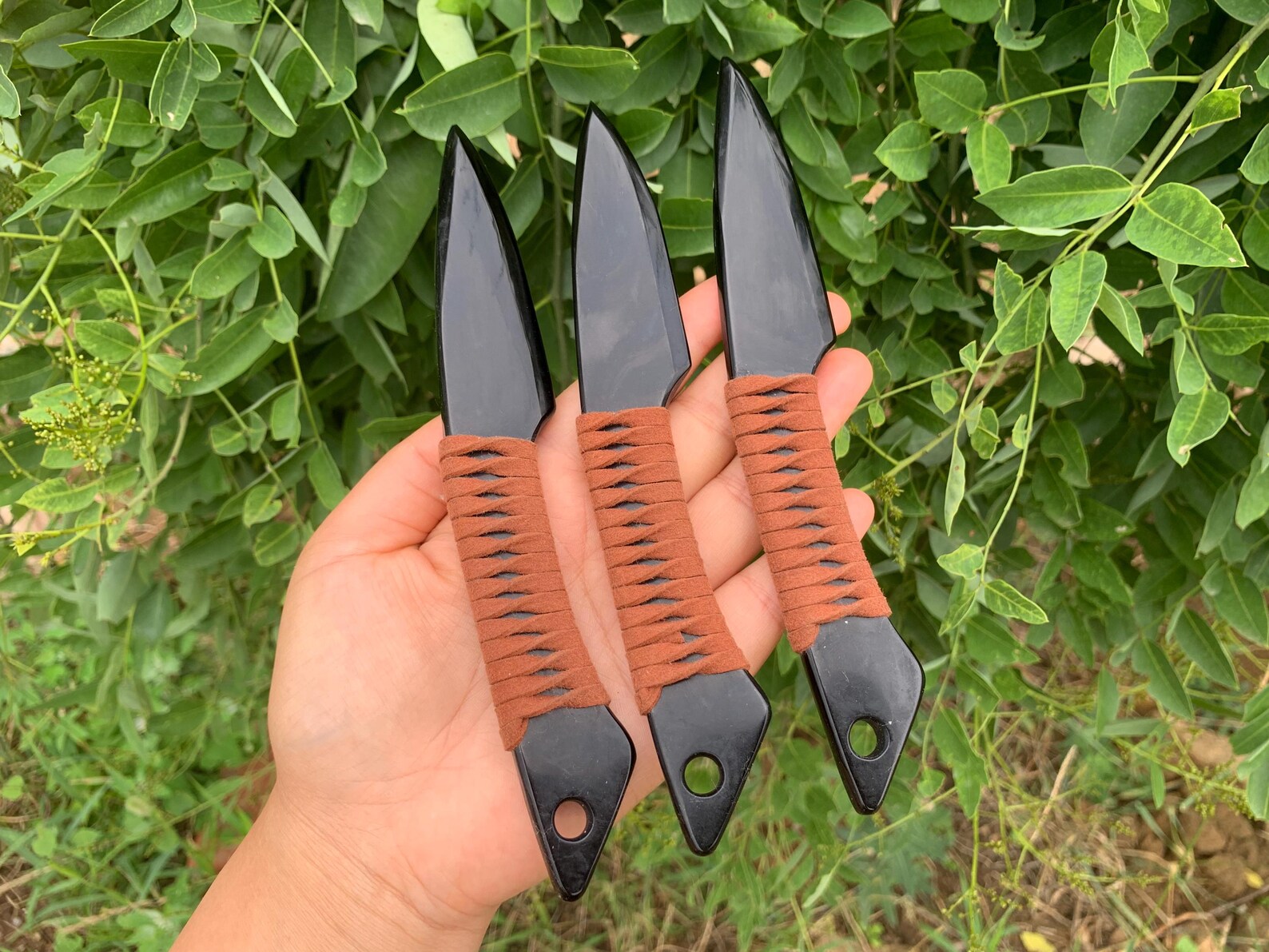 Obsidian Crystal Dagger: Hand Carved Healing Knife, Home Decor (7 Inch+ ...