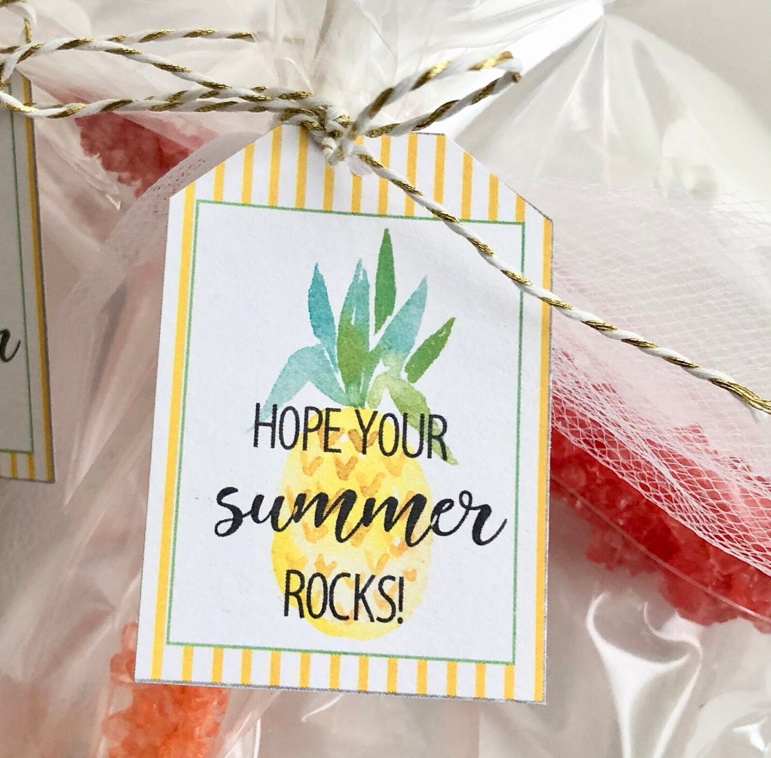 Auto Download Printable Hope Your Summer Rocks Classroom Gift End of ...