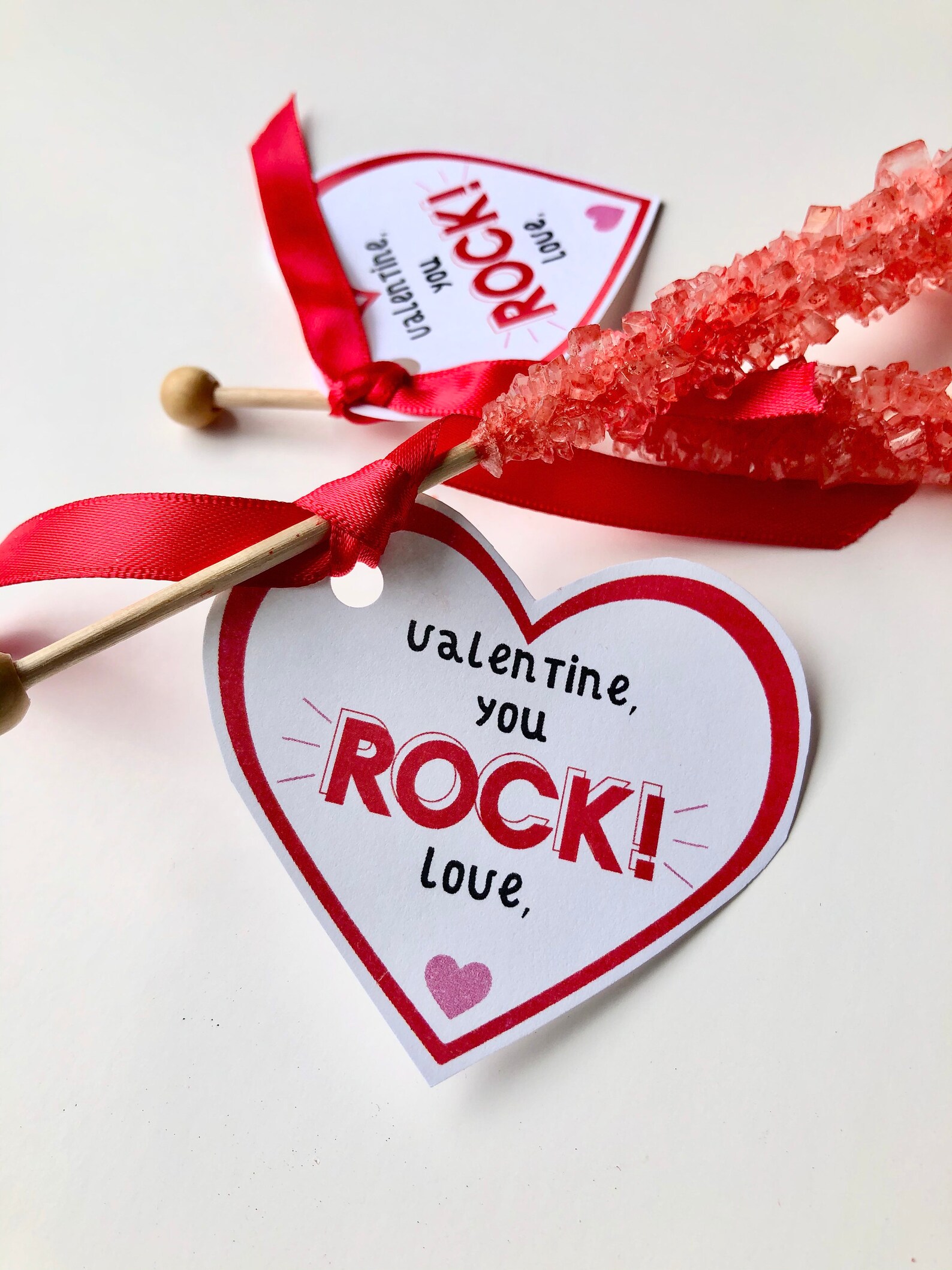 Auto Download Valentine You Rock Printable Valentine | Etsy
