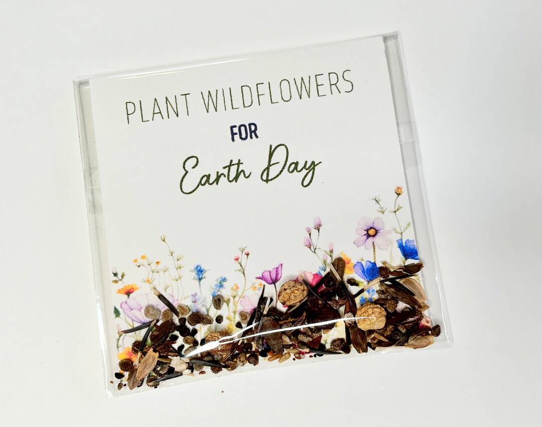 Wildflower Earth Day Seed Packet | Flower Seeds for Spring I Corporate ...