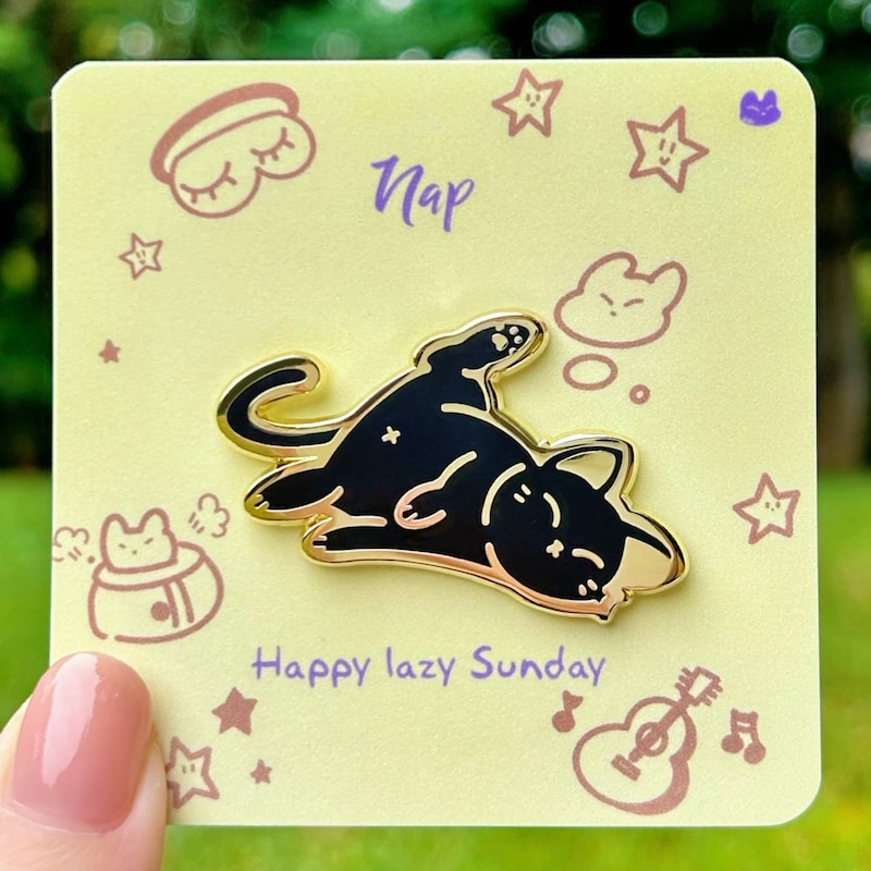 Self Care Enamel Pin - Etsy
