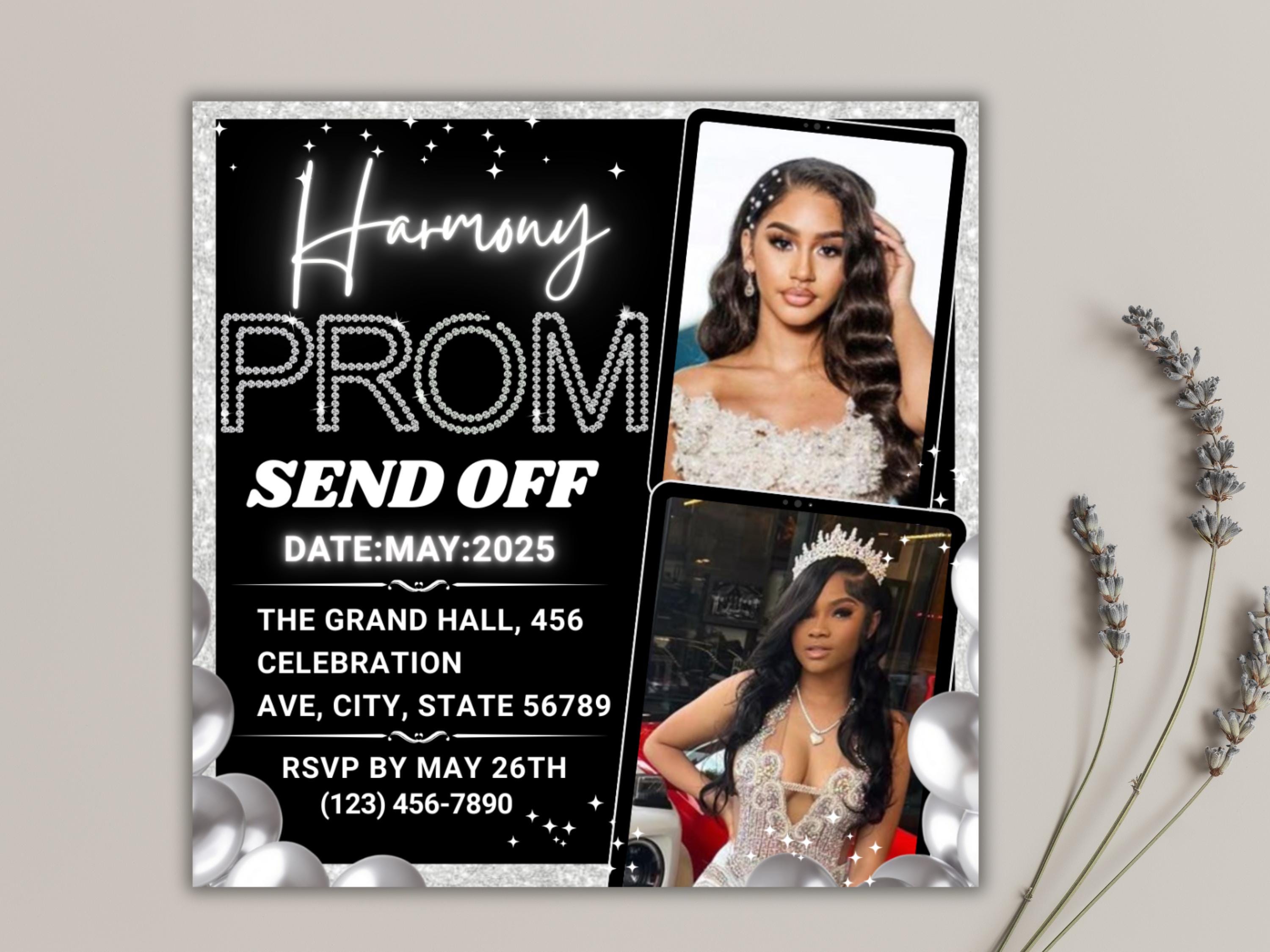 Prom Send off Flyer, Prom Special Flyer, Sale Flyer, Prom Party Flyer ...