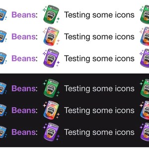 Baked Beans Sub Badges Emote Emoji Sticker Twitch/kick/youtube/discord ...