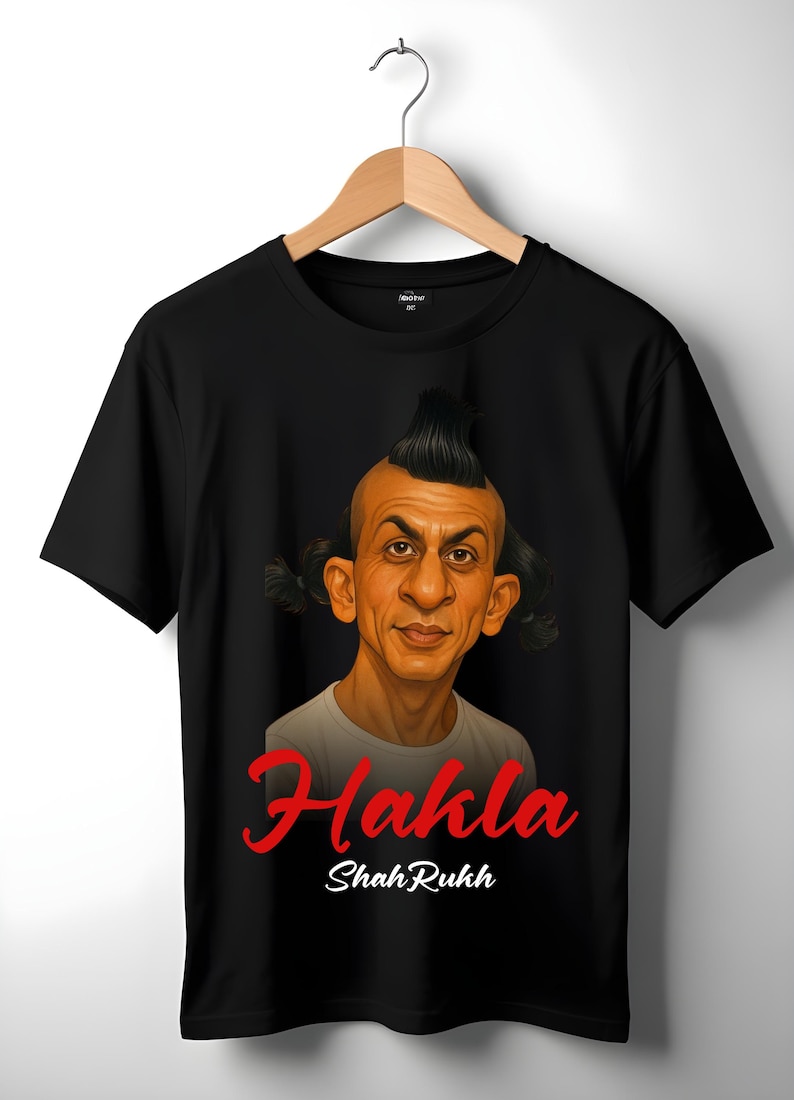 Funny Hakla Meme T-shirt – Trendy Shahrukh Khan Inspired Design for ...
