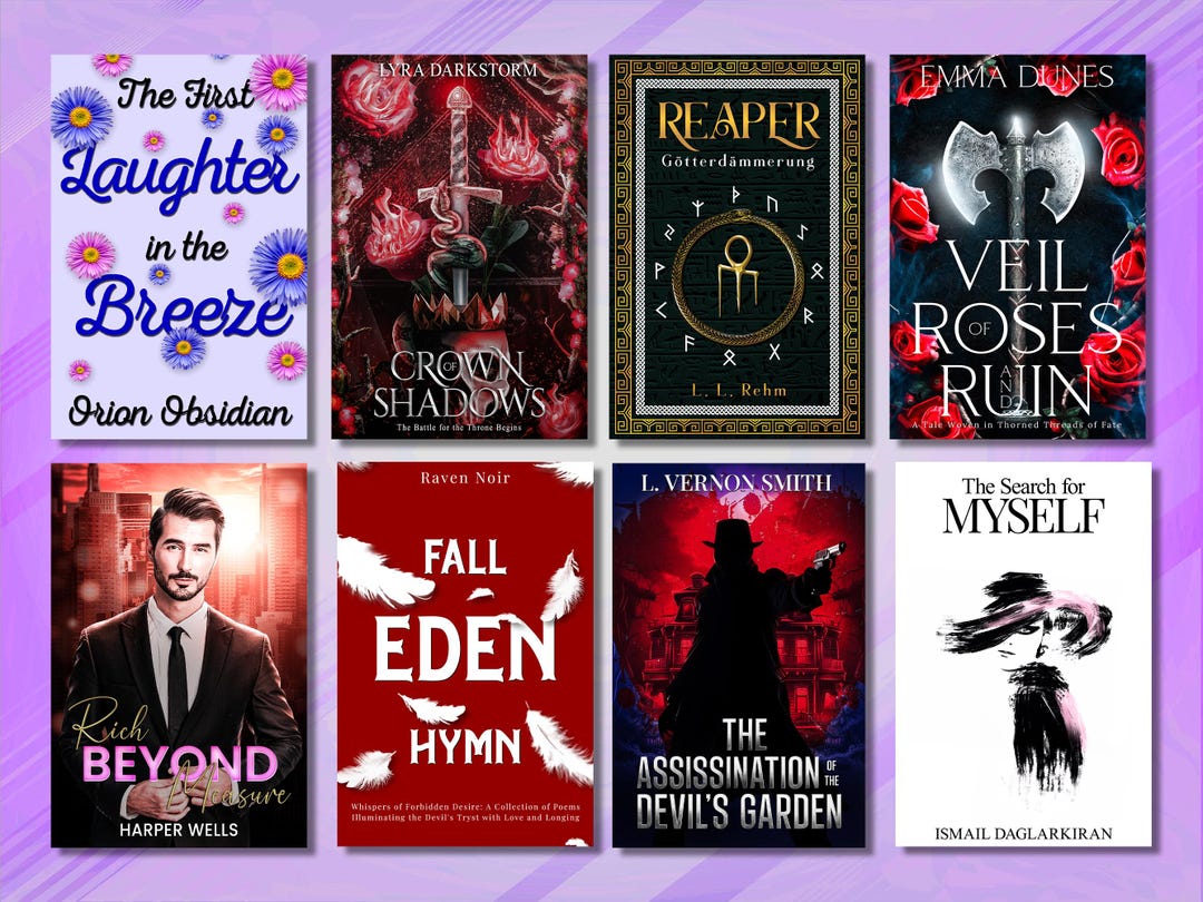Custom Book Cover Design: Ebook & Print-ready Art - Etsy