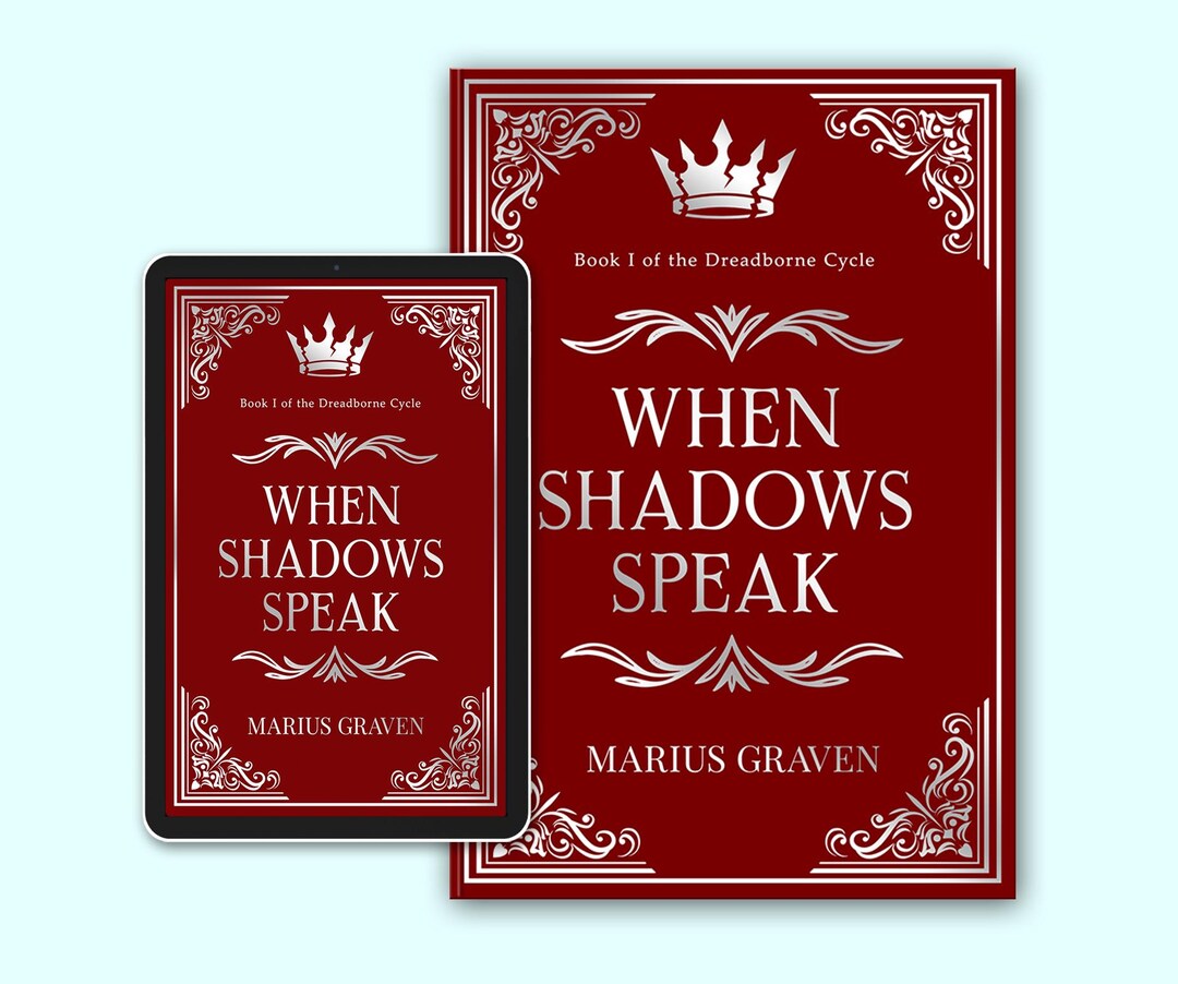 Premade Gothic Book Cover: Ornate Fantasy, Historical Mystery (ebook ...