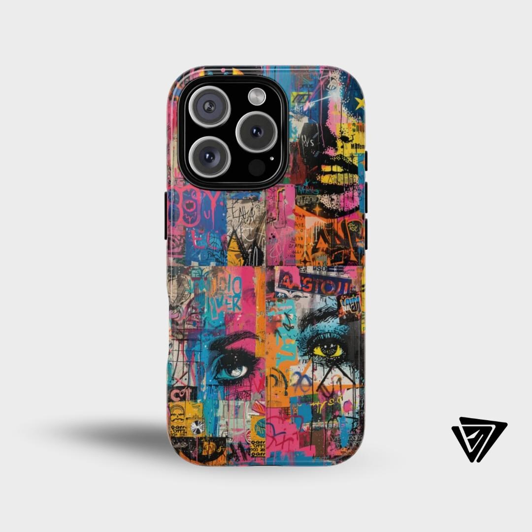 Urban Street Graffiti Phone Case Bold Colorful Design iPhone Samsung ...