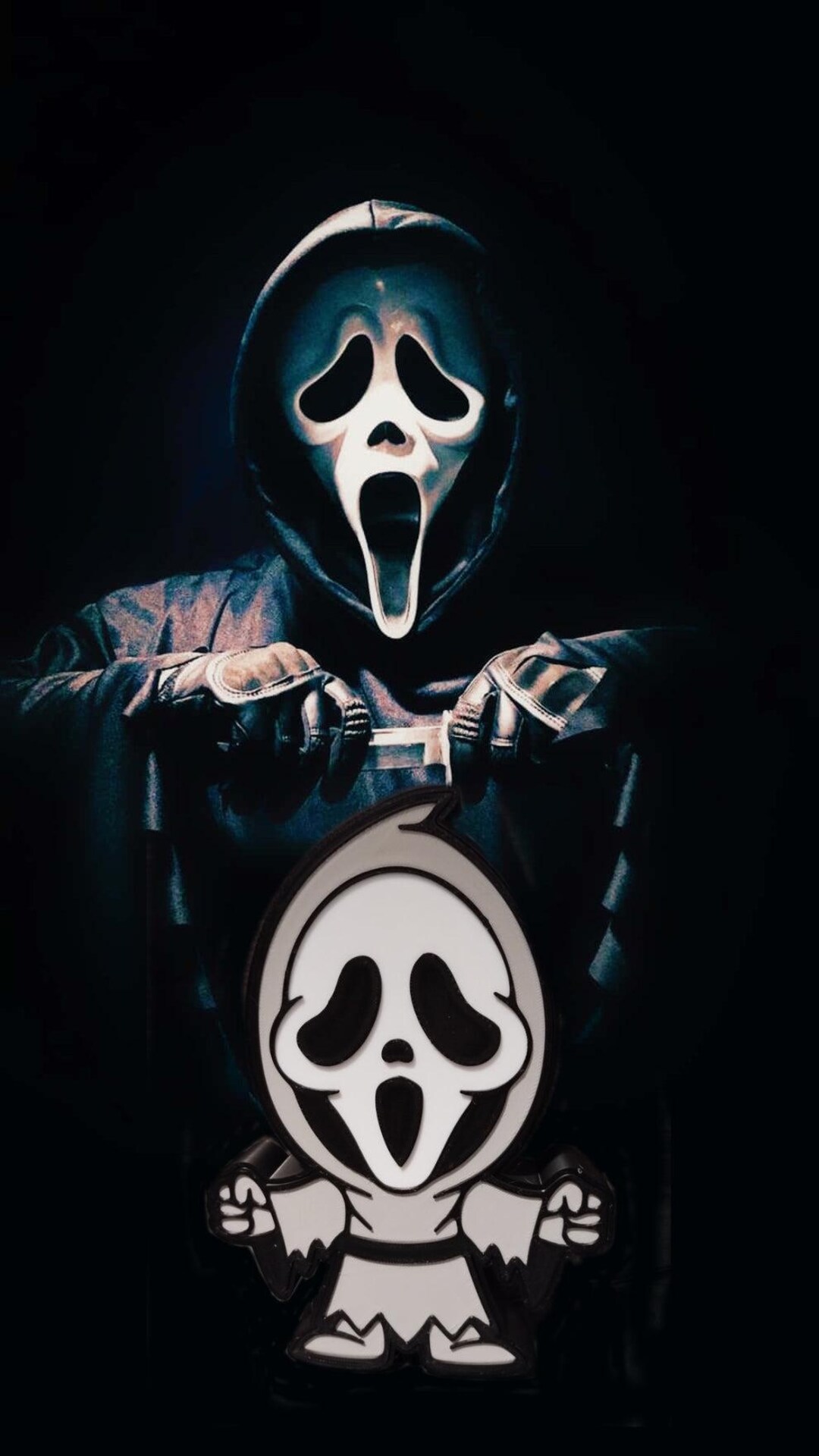 3D Horror Lamp - Scream - Etsy