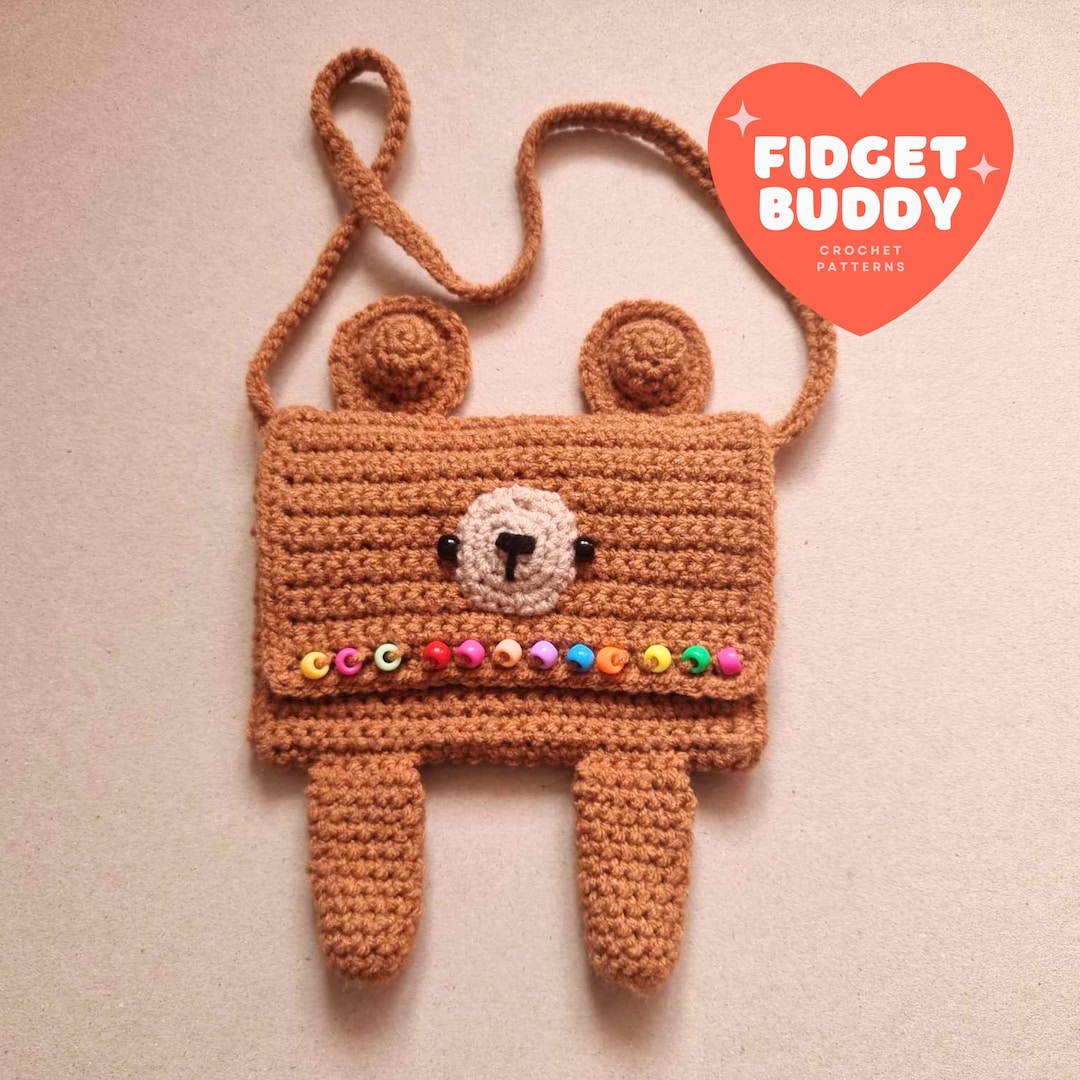 Beaded Fidget Toy Crochet Pattern - Low Sew - Easy Crochet Tutorial ...