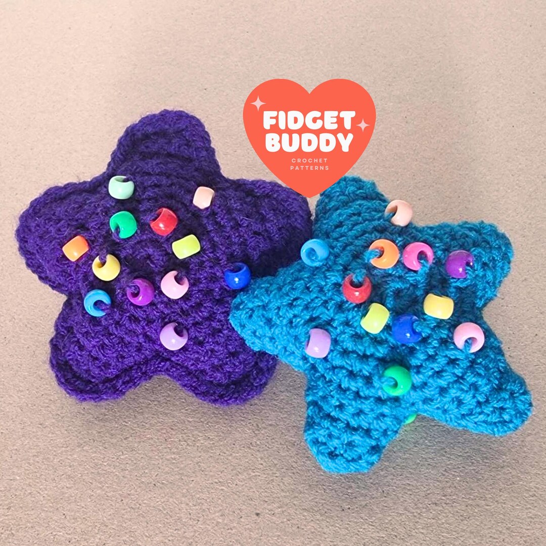 Beaded Fidget Toy Crochet Pattern - No Sew - Easy Crochet Tutorial ...