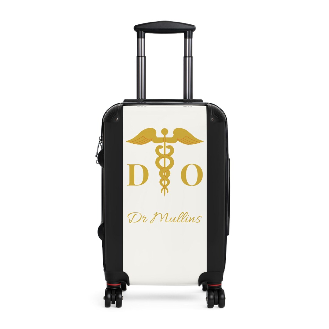 Personalized Doctor Suitcase Custom Name Luggage Gift for DO, Snake ...
