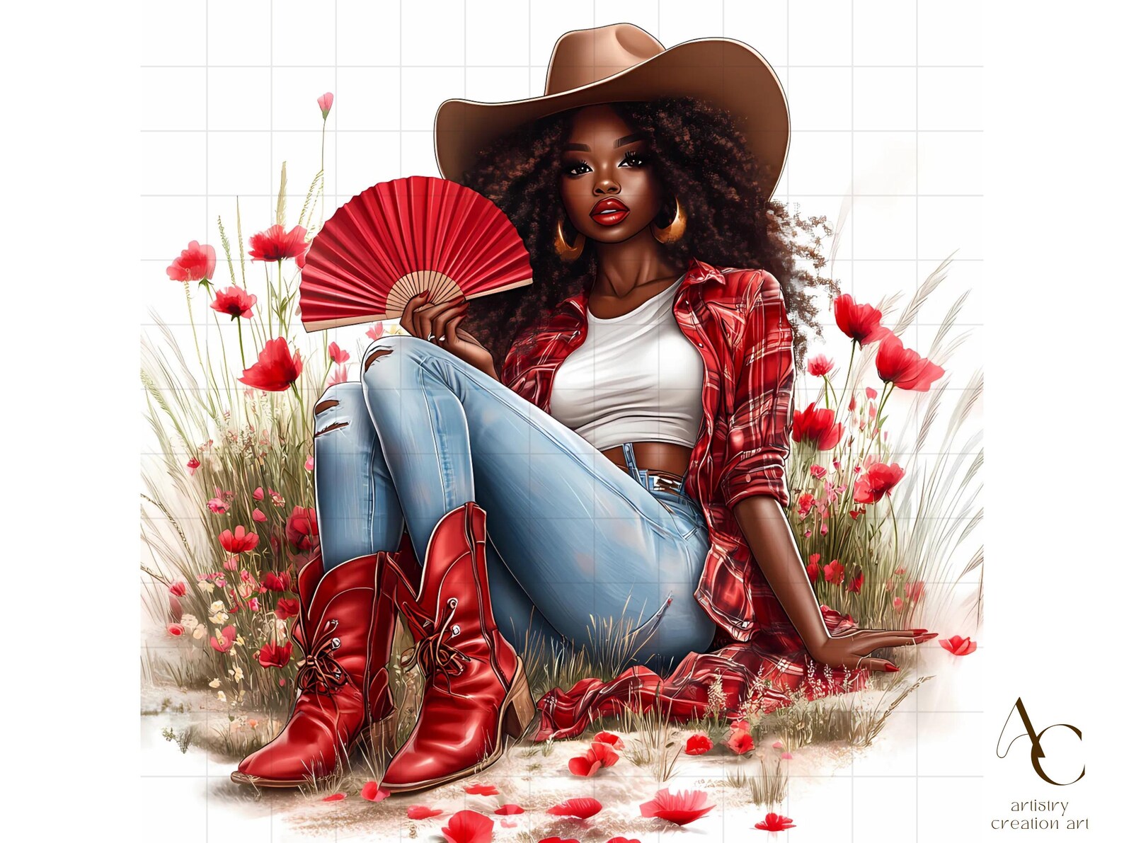 Black Cowgirl Clipart, Western Women Jpg, Afro Woman, Rodeo Country ...