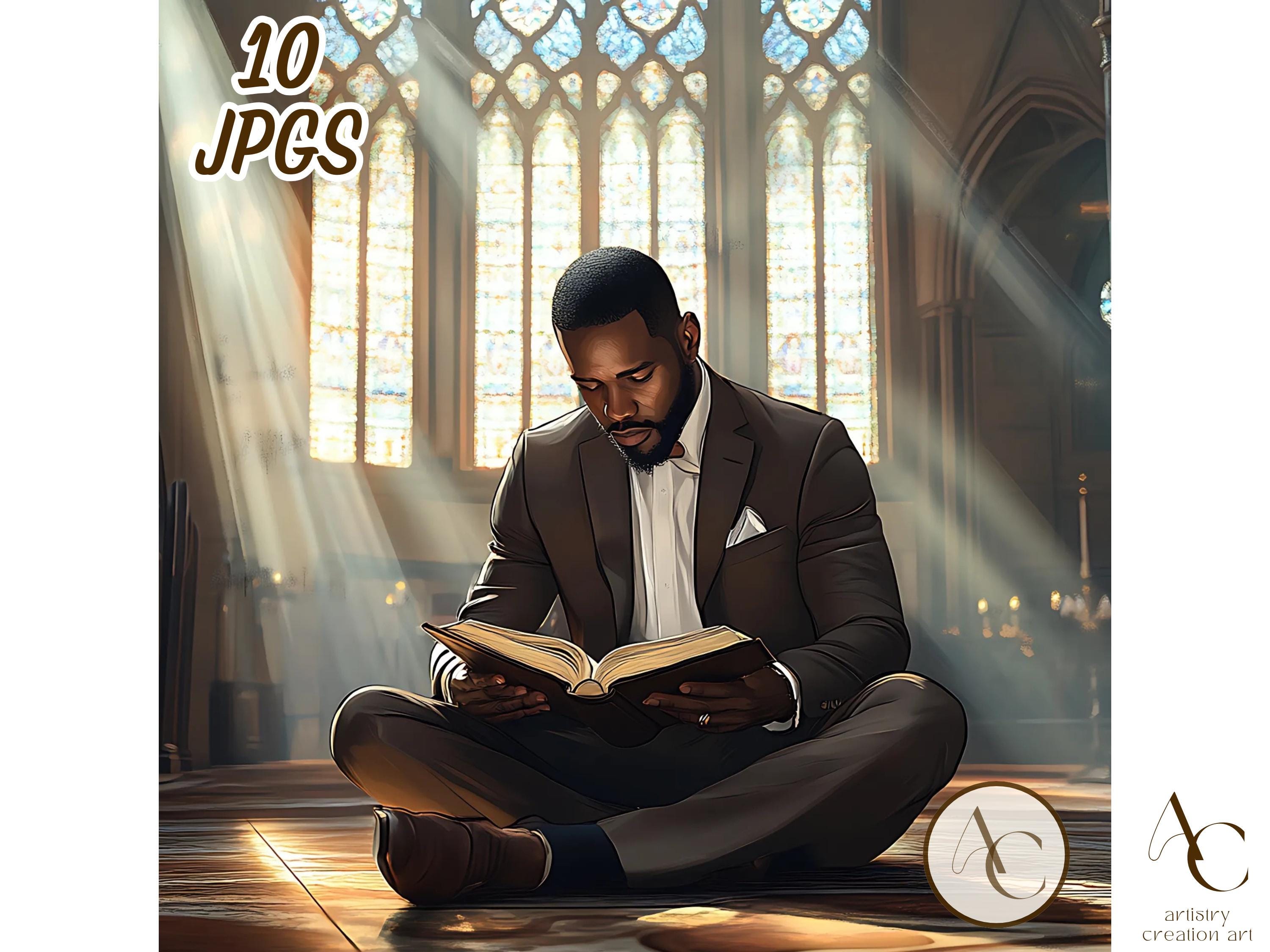 10 African American Pastor Clipart, Church Bible Jpg, Christian Black ...