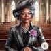 Black Ladies Church JPG, Christian Women Clipart, Catholic Afro Woman ...