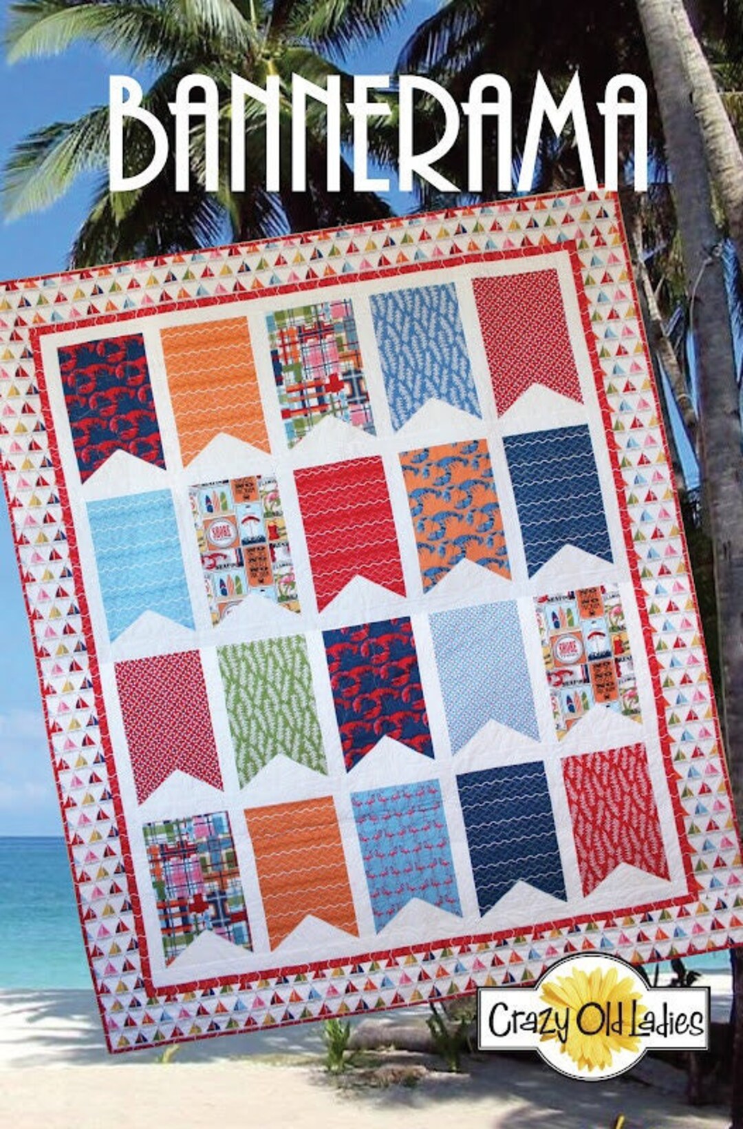 Bannerama - Quilt Pattern - Crazy Old Ladies - Etsy