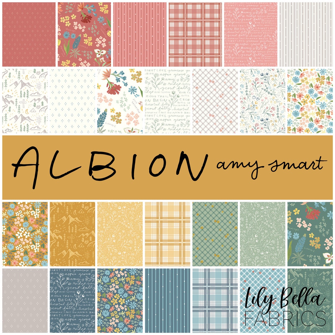 Albion Layer Cake 42 Pcs by Amy Smart for Riley Blake - Etsy