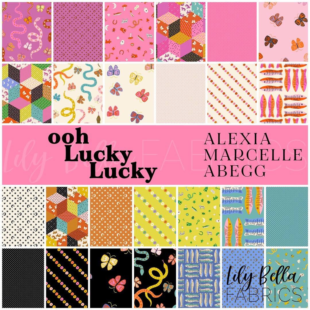 PRE-ORDER Ooh Lucky Lucky Jelly Roll 40 Pcs by Alexia Marcelle Abegg ...