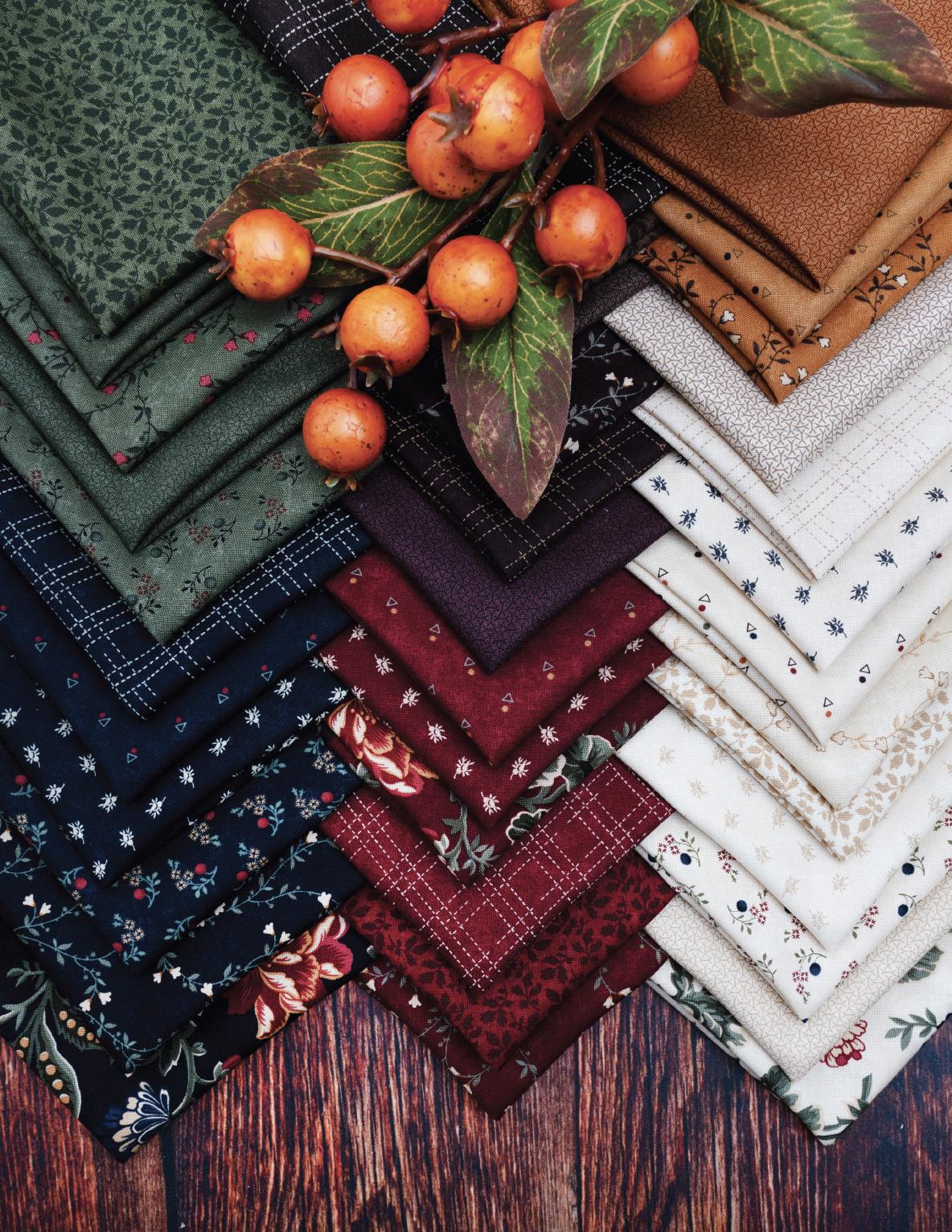 Quail Run Fat Quarter Bundle (40 Pcs) by Kansas Troubles Quilters for ...