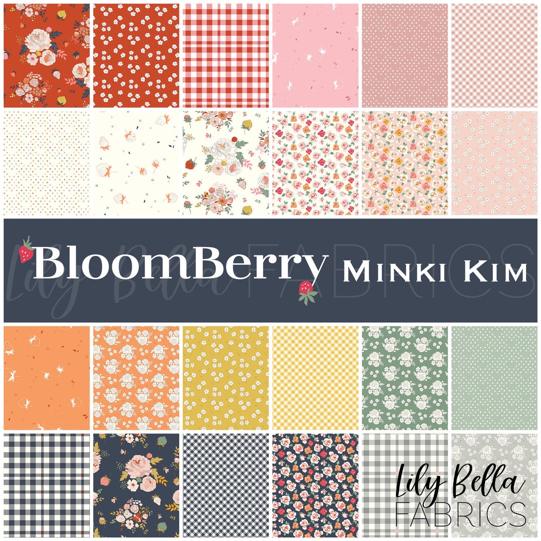 Bloomberry Rolie Polie (40 Pcs) by Minki Kim for Riley Blake - Etsy