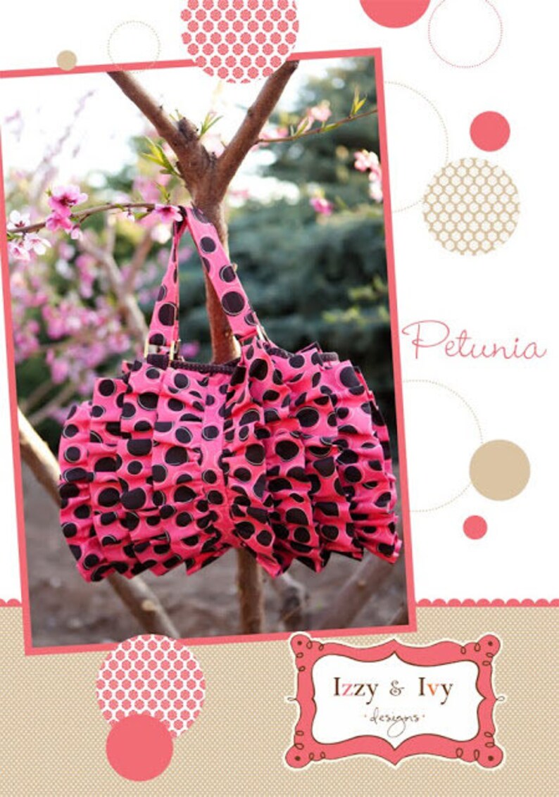 Petunia Bag - Sewing Pattern - Izzy & Ivy Designs - Etsy