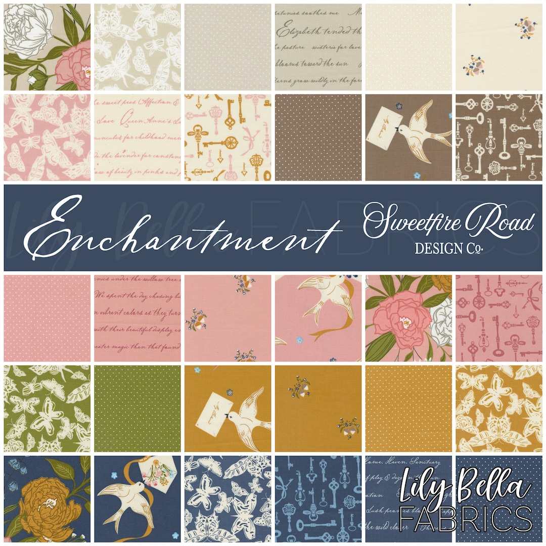 Enchantment Fat Quarter Bundle (30 Pcs) by Sweetfire Road Design Co ...