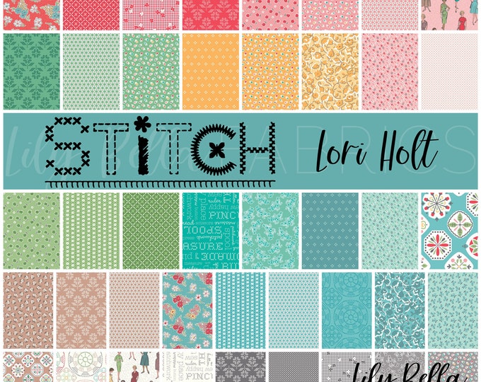 Stitch - 10 Inch Stacker (42 Pcs) by Lori Holt for Riley Blake - Etsy