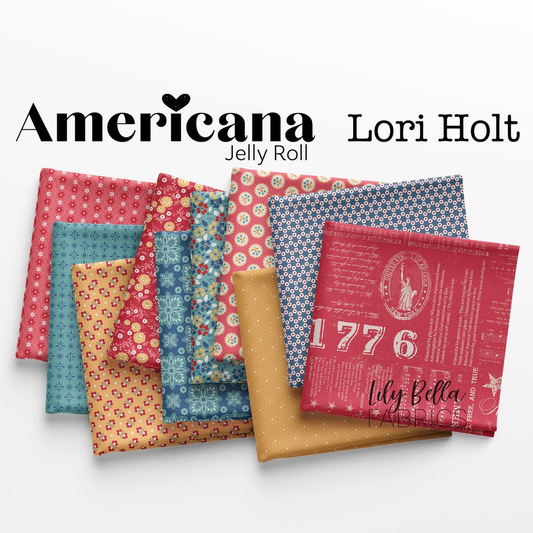 Americana Rolie Polie (40 Pcs) by Lori Holt for Riley Blake - Etsy