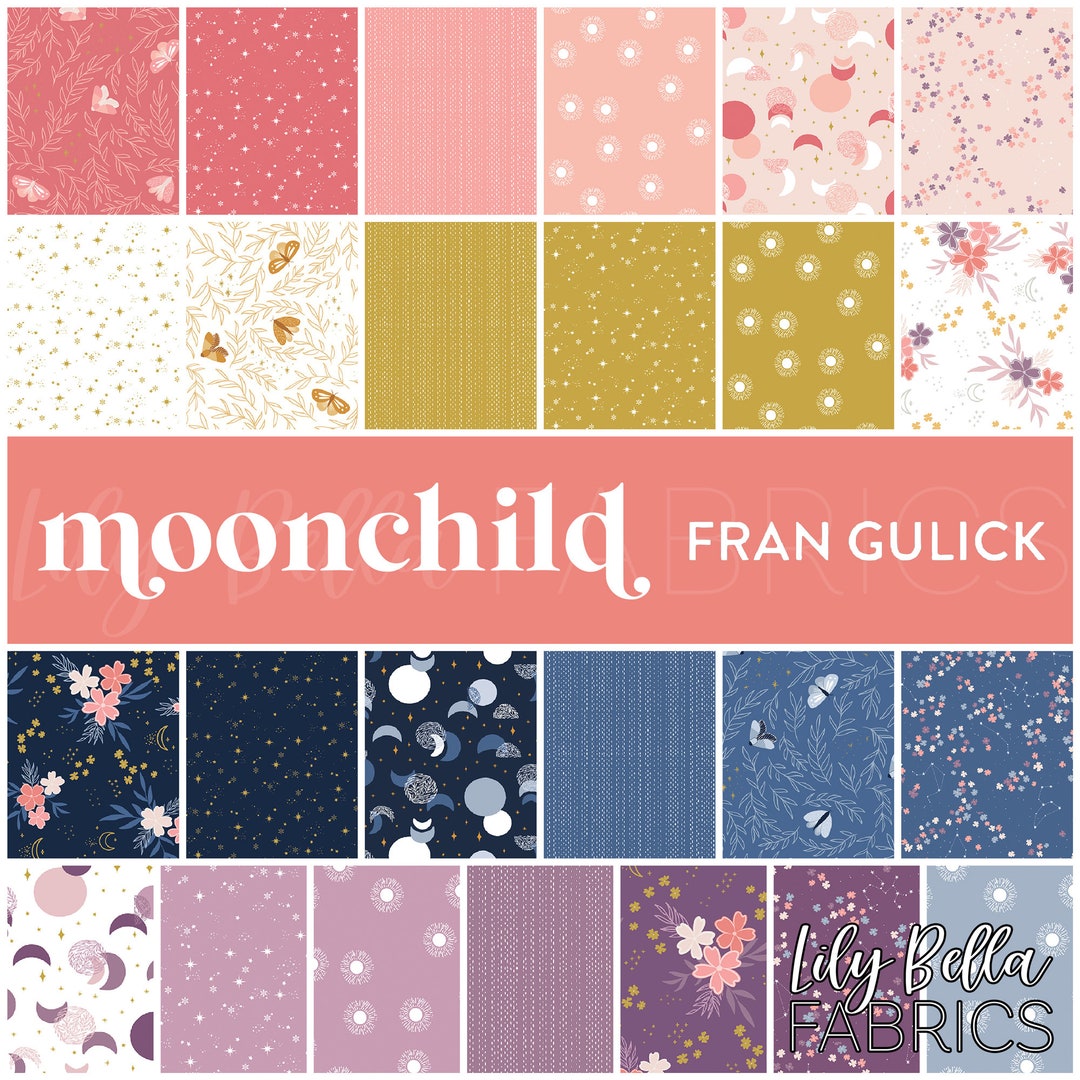 Moonchild 10 Inch Stacker 42 Pcs by Fran Gulick for Riley Blake - Etsy
