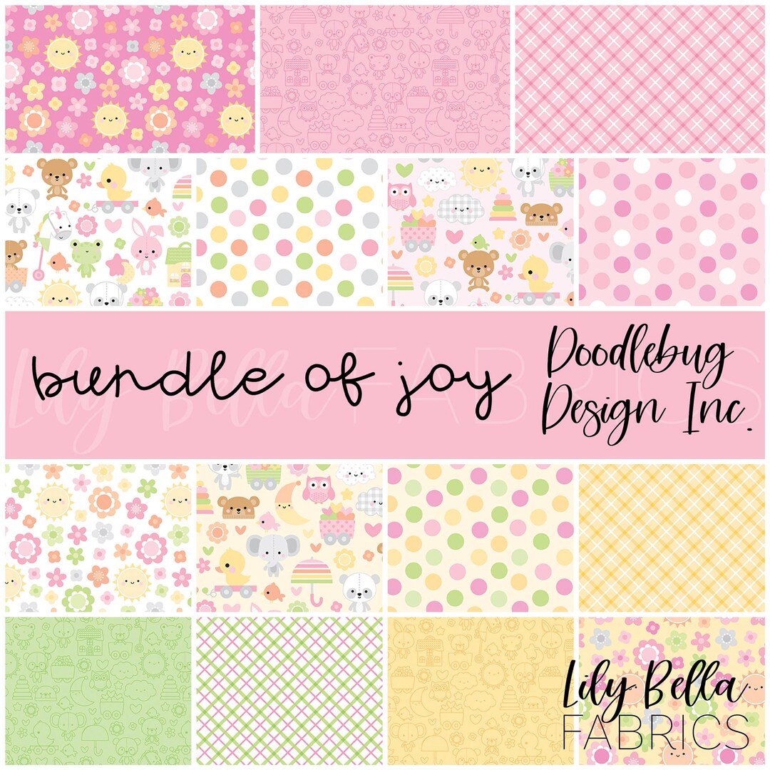 Bundle of Joy 10 Inch Stacker (42 Pcs) by Doodlebug Design Inc. for ...