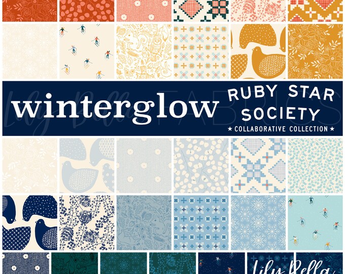 Winterglow Jelly Roll (40 Pcs) by Ruby Star Society Collaboration for ...