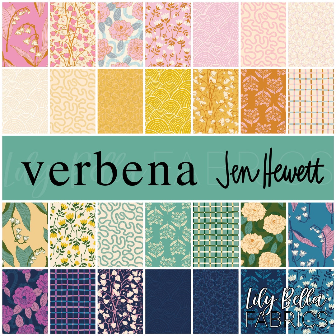 Verbena Fat Quarter Bundle (28 Pcs) by Jen Hewett for Ruby Star Society + Moda - Etsy