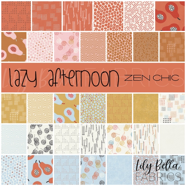 Zen Chic Fabric Collection for Moda Fabric - Etsy