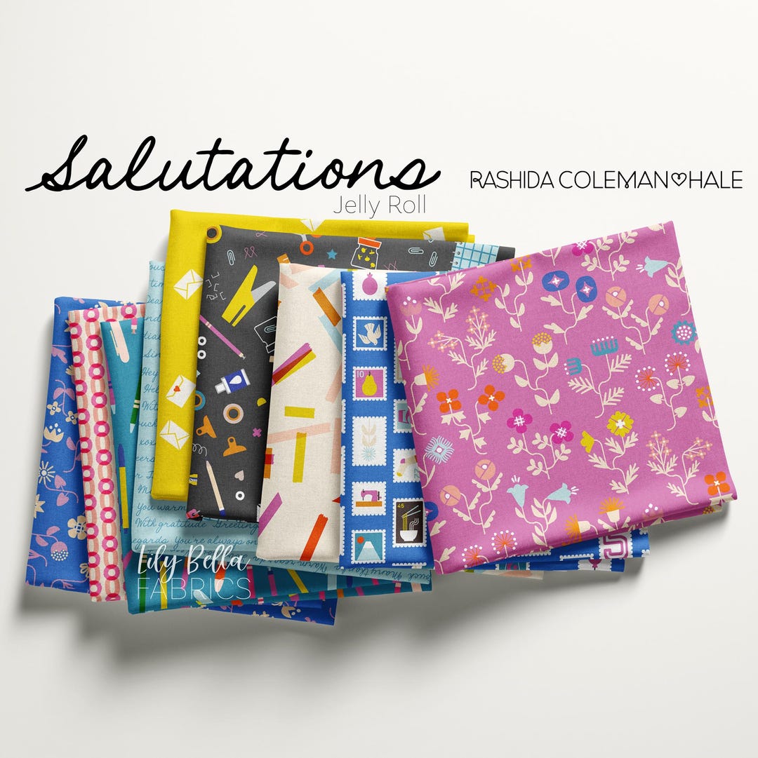 PRE-ORDER - Salutations Jelly Roll (40 Pcs) by Rashida Coleman-hale for ...