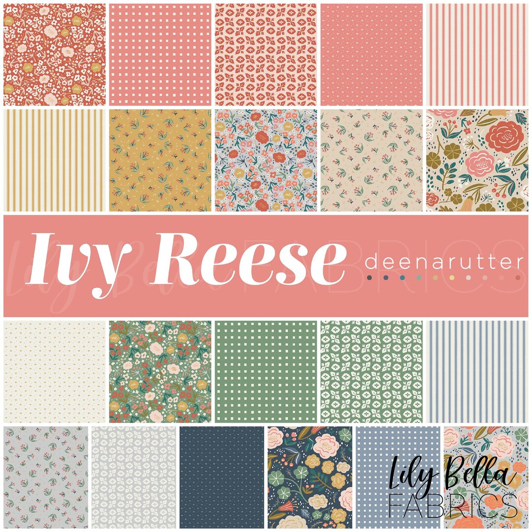 Ivy Reese 10 Inch Stacker (42 Pcs) by Deena Rutter for Riley Blake - Etsy