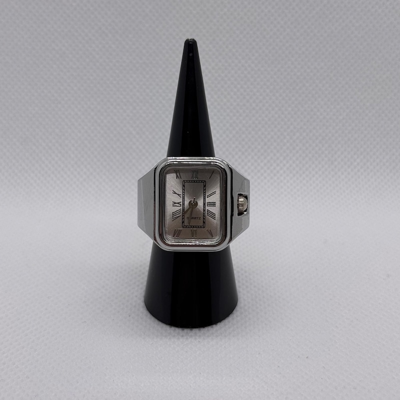 Clock Finger Ring - Etsy
