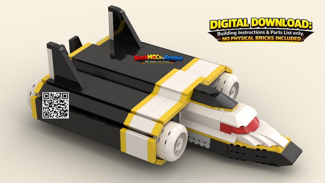 Ramrod Spaceship MOC - Digital Building Instructions | Fan-made Model ...