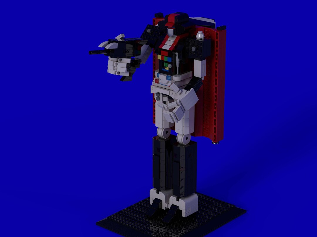 Ramrod (Robot Mode) MOC – Fan-Made Modell aus Saber Rider and the ...