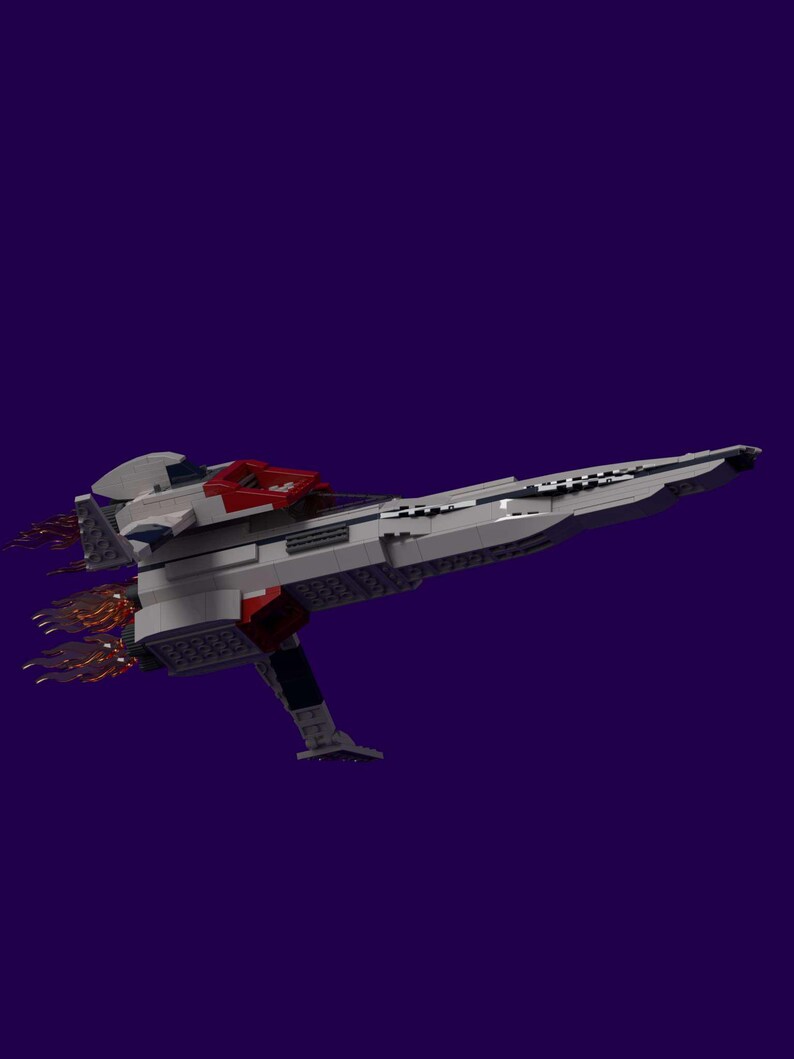 Shane Gooseman's Interceptor From Galaxy Rangers Lego MOC | PDF ...