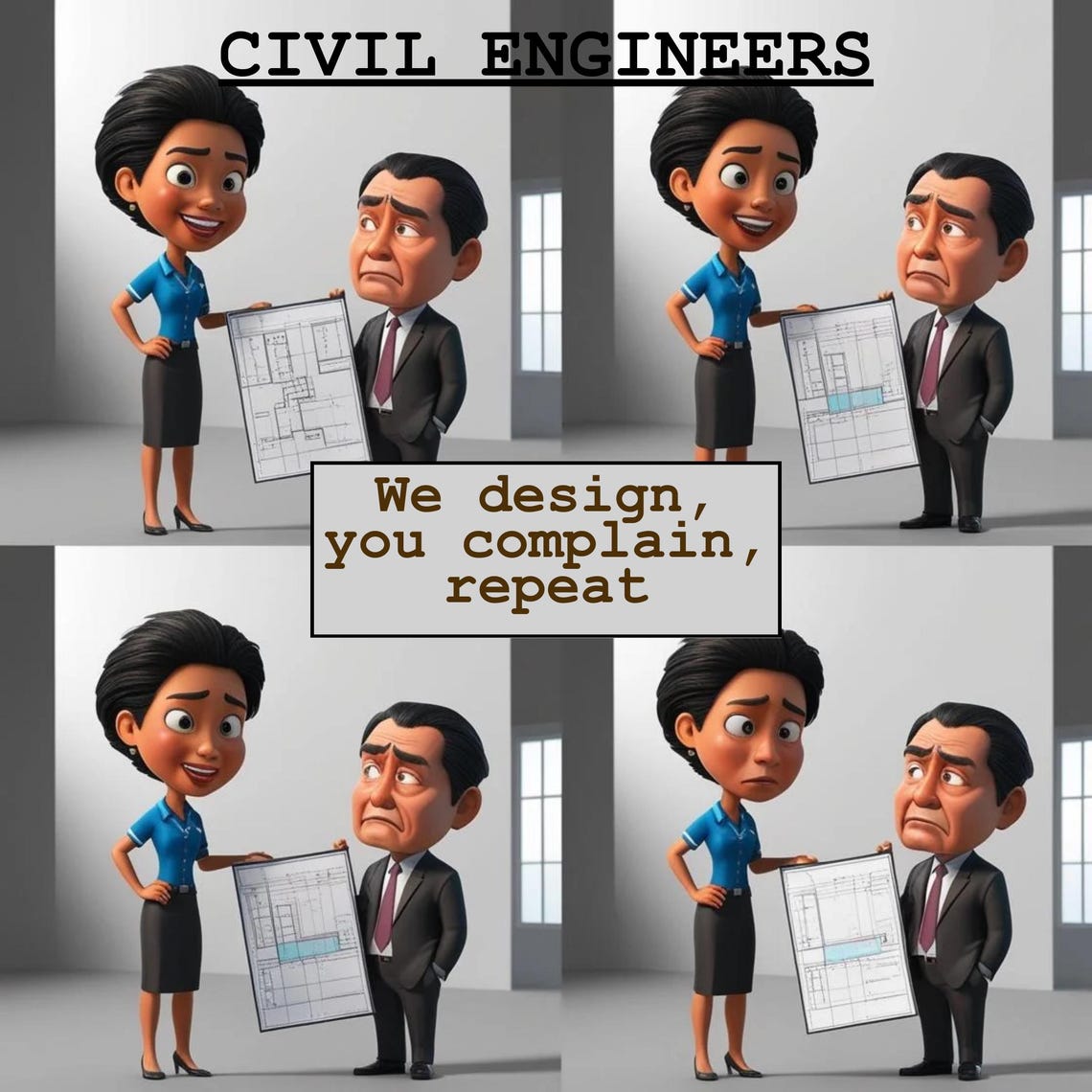 Civil Engineering Humor Bundle – Funny Engineer Quotes & Illustrations ...