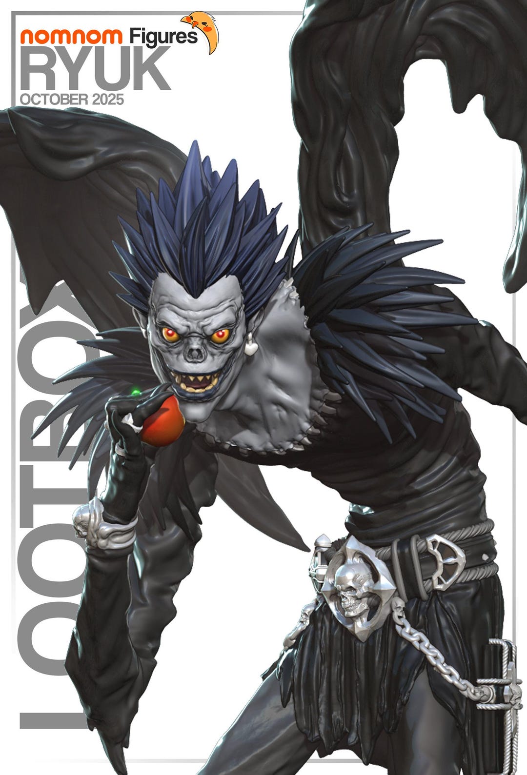 Death Note: Ryuk – 3D Printed Figure – Resin Model Kit – Painted ...