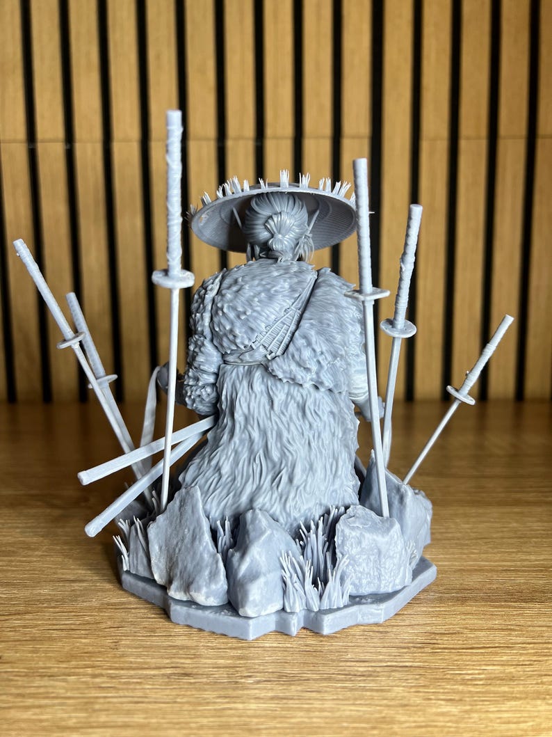 Ronin Samurai Warrior – 3D Printed Figure – Resin Model Kit – Painted ...