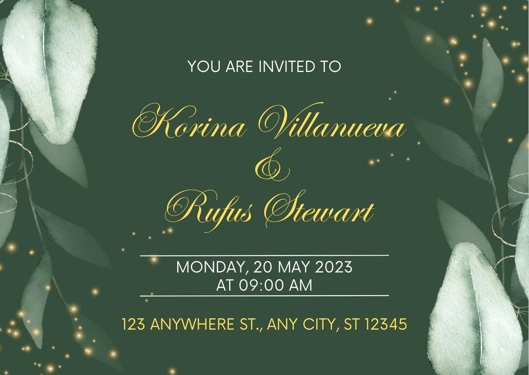 General Invitations Titles, Wedding Invitation Title, Birthday ...