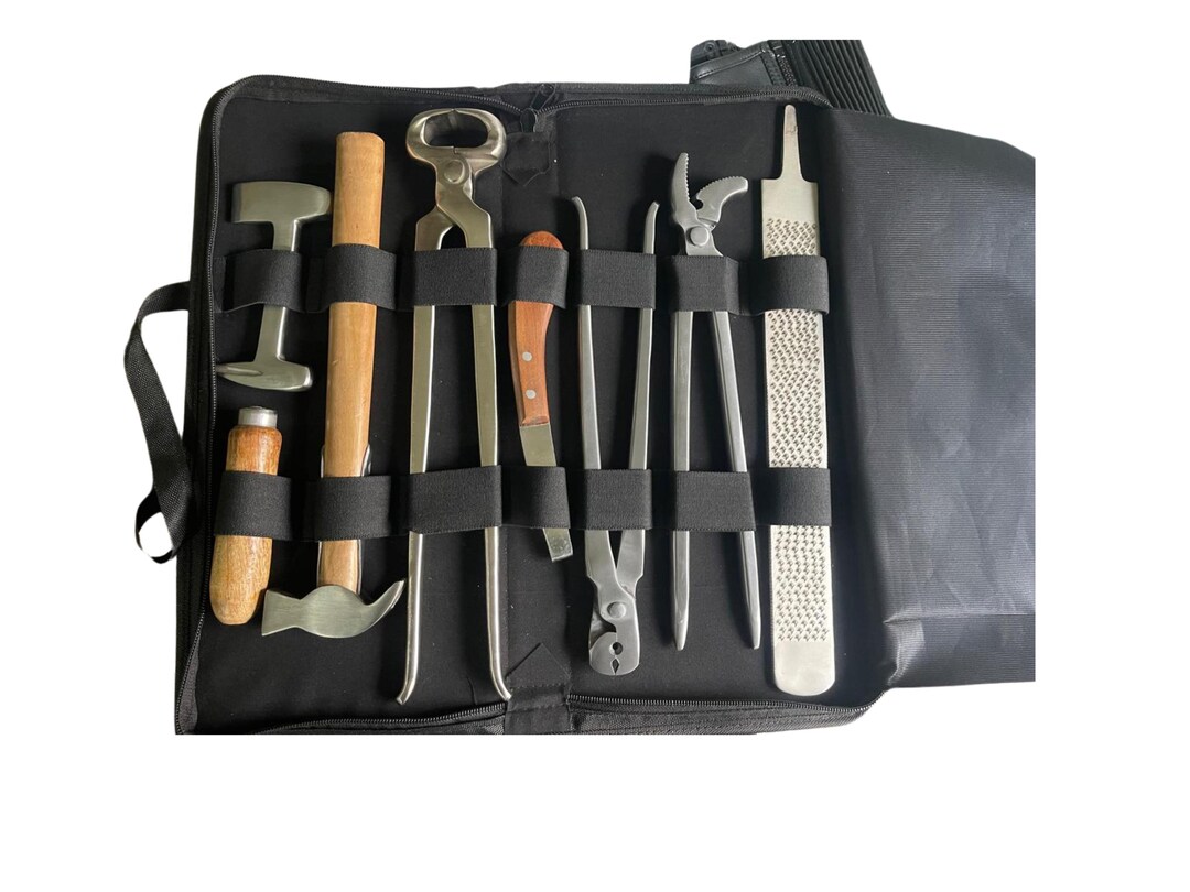 Professional Farrier Tool Set – Hoof Care Kit for Horses | Blacksmith ...