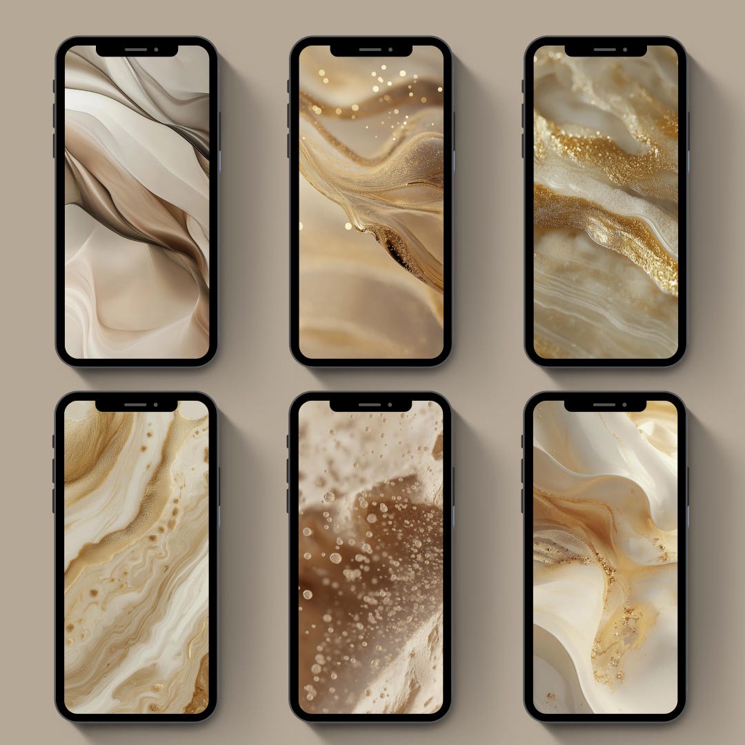 6 Luxury Phone Wallpapers | Elegant & High-quality Digital Background ...